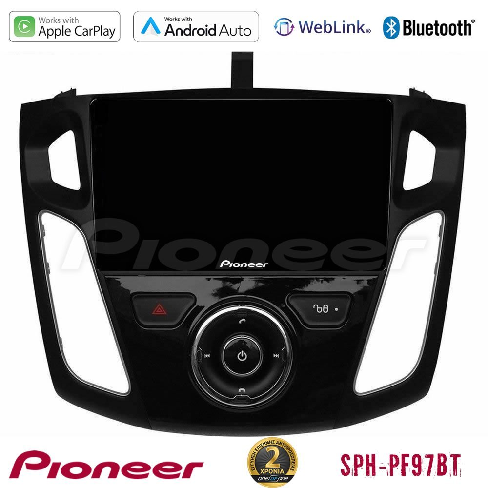 Pioneer SPH-PF97BT Series Ford Focus 2012-2018 Multimedia Station 9" (Tablet Style) Με Carpl